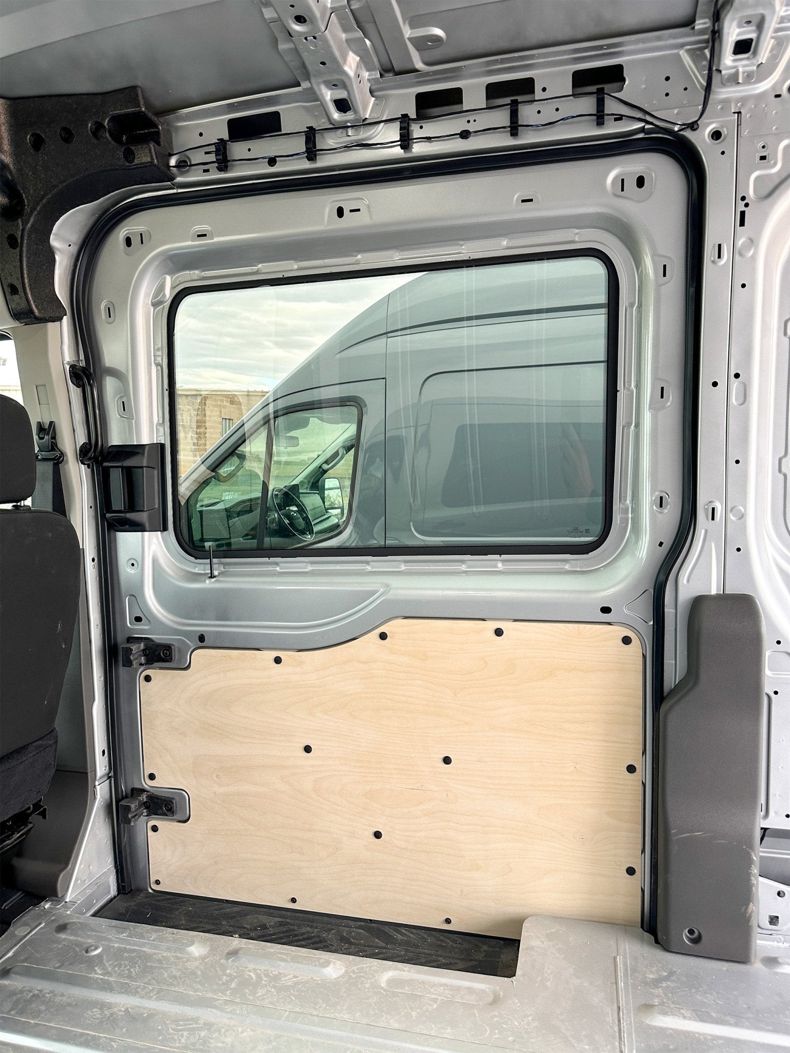 Transit Door Panels – Out There Vans, LLC