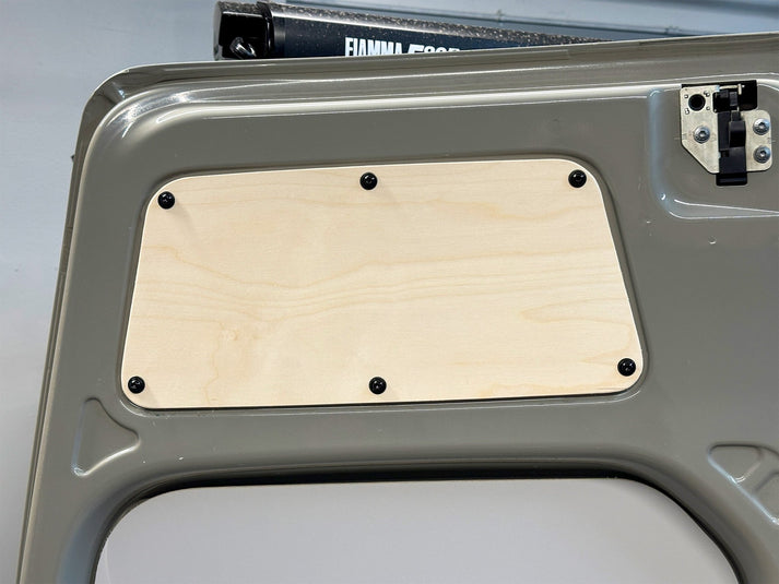 Mercedes Sprinter Rear Door Upper Panels (Pair) – Out There Vans, LLC