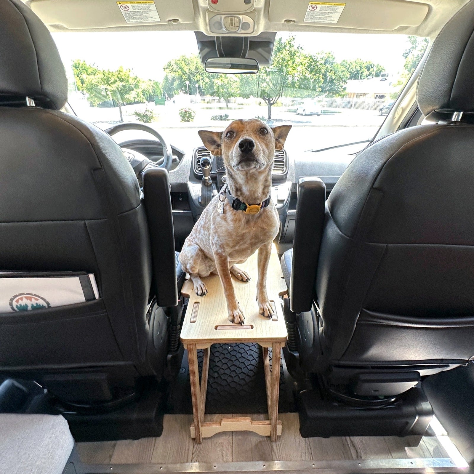 Out There Vans RAM ProMaster Dog Platform | Elevated Pet Seat Extender ...